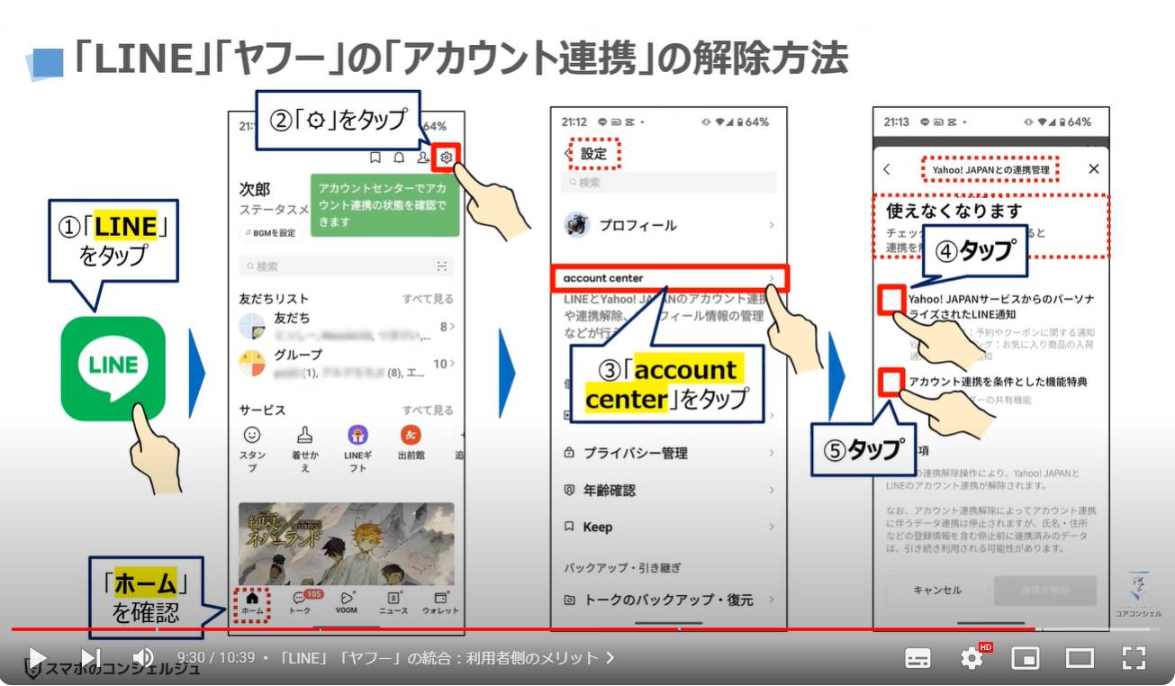【要注意】ヤフーとの連携にメリットはない！「LINE×ヤフー」の連携確認と解除方法 | スマホのいろは